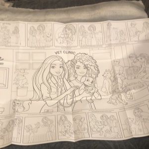 Barbie | Other | Barbie Coloring Poster | Poshmark